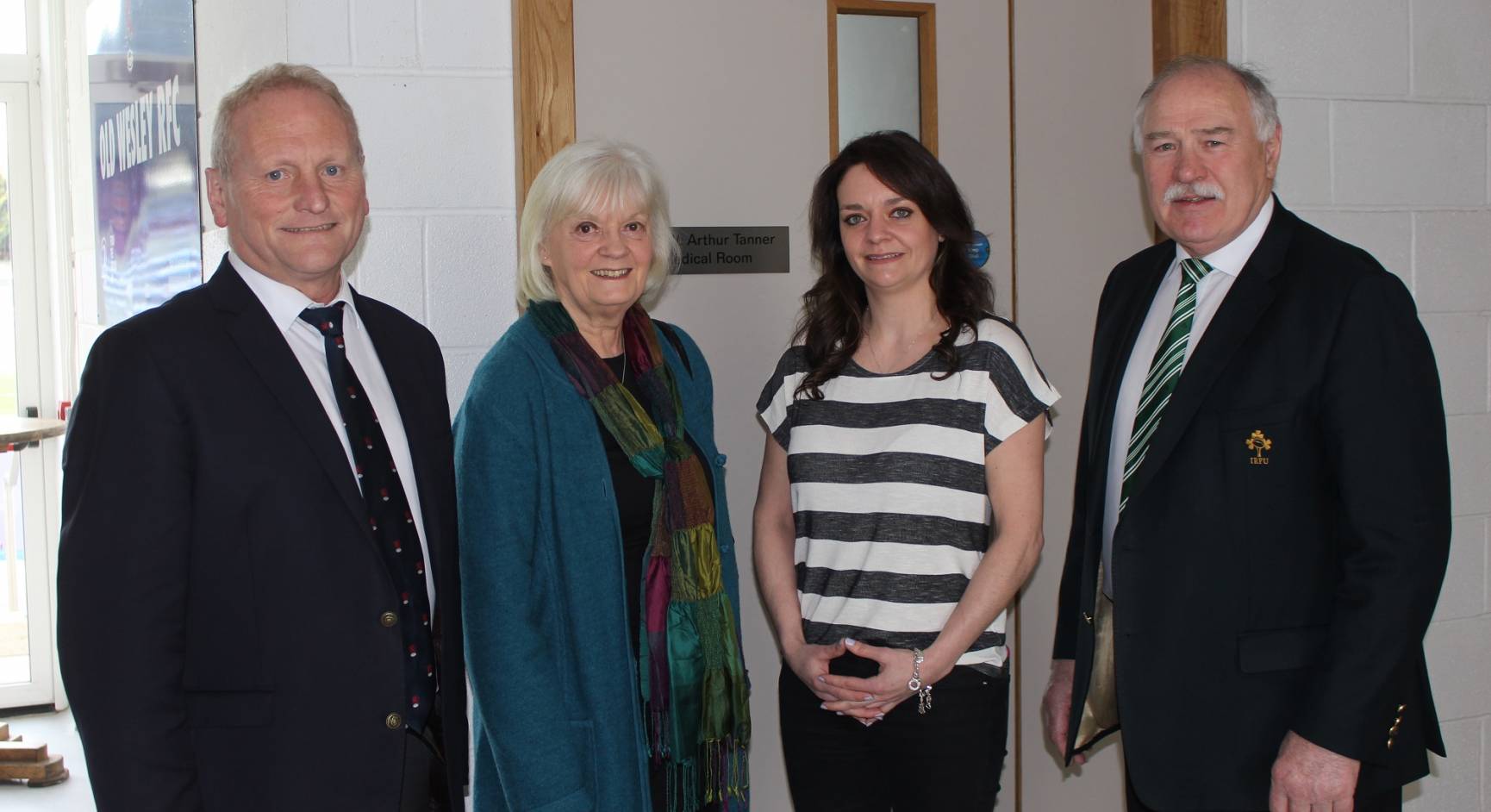 Irish Rugby | Old Wesley Honour The Memory Of Professor Arthur Tanner