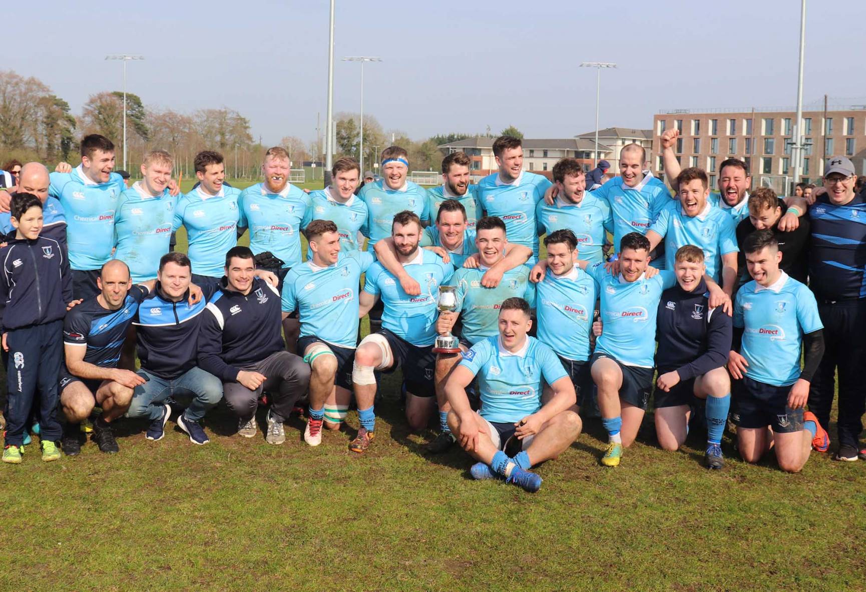 Irish Rugby | Division 2B Champions MU Barnhall Celebrate First League ...