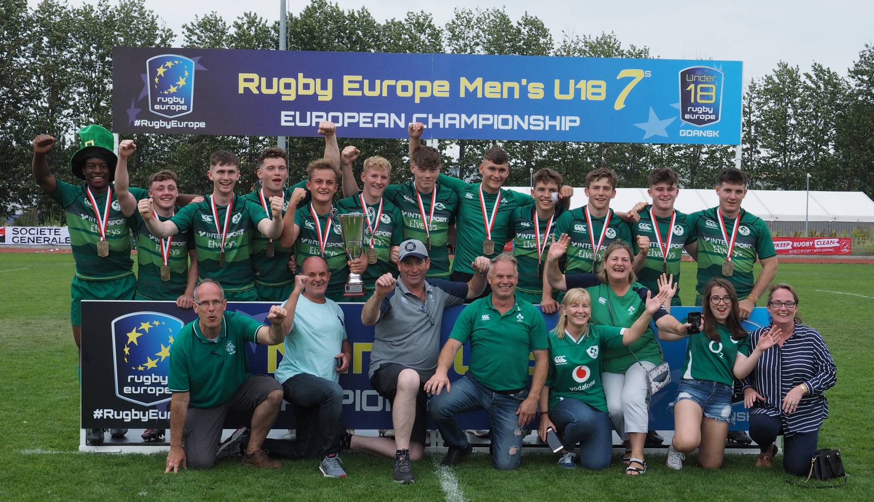 Irish Rugby | European Sevens Title Joy For Ireland Under-18 Men