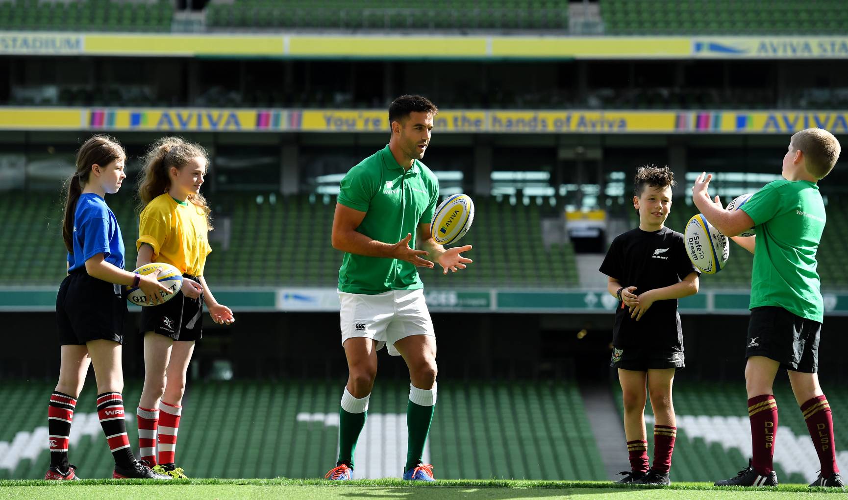 Irish Rugby | Conor Murray Launches Aviva Mini Rugby Nations Festival ...