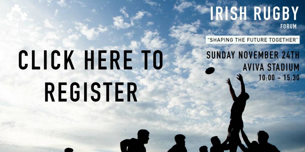 Irish Rugby | Join Us At The “Sustaining Irish Rugby” Forum