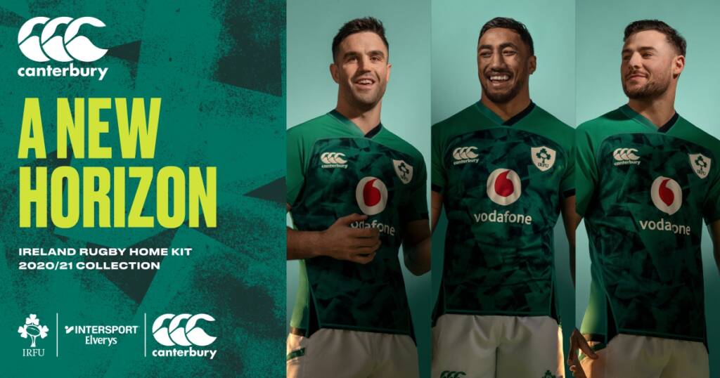 Irish Rugby | Canterbury Unveils New Ireland Rugby Home and Alternate ...