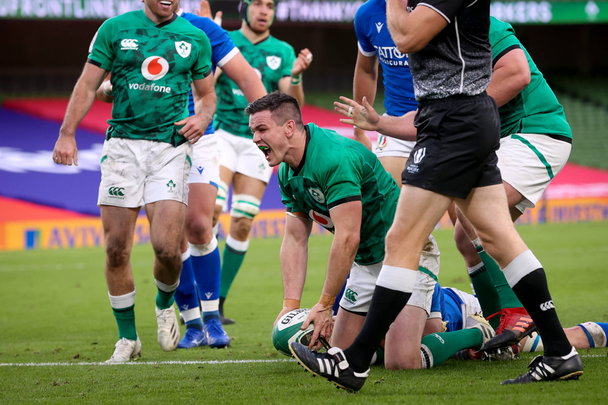 Irish Rugby | Jonathan Sexton On Ireland’s Bonus Point Win Over Italy