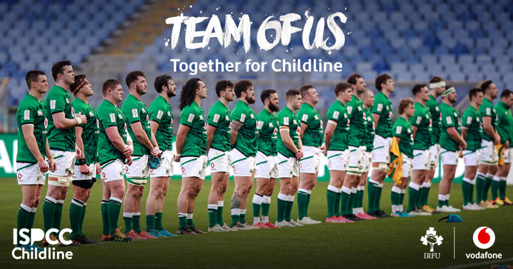 Irish Rugby | Vodafone And IRFU Join ‘Together For Childline’ Campaign