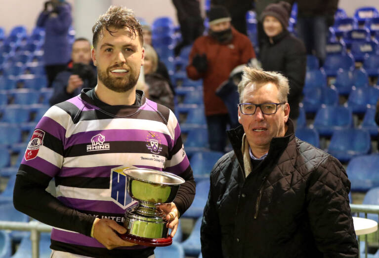 Irish Rugby | Terenure Lift Eddie Thornton Trophy After Belfield Triumph
