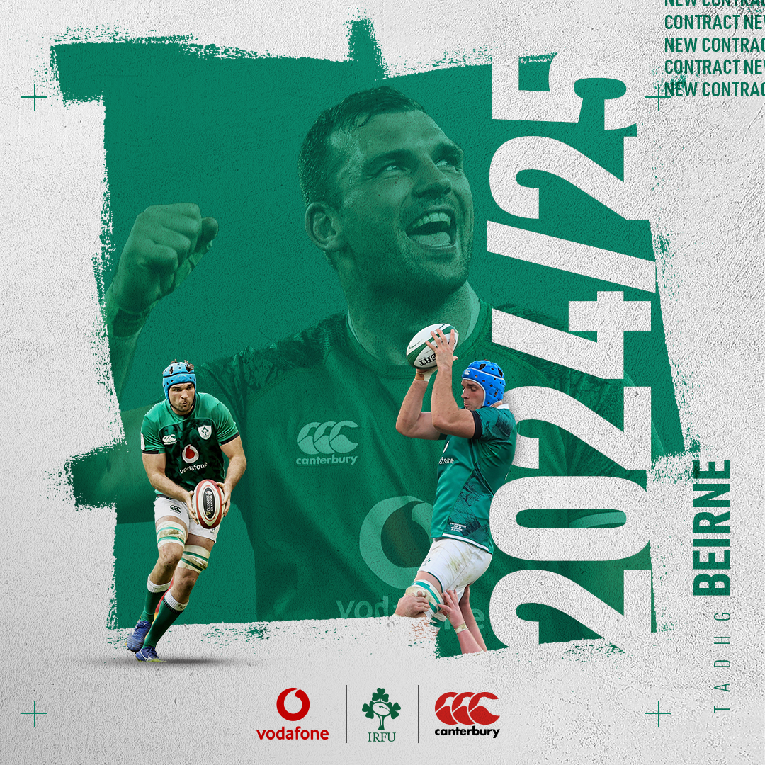 Irish Rugby | Tadhg Beirne Signs IRFU Contract To 2025