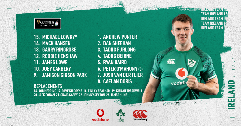 Irish Rugby | Ryan Baird