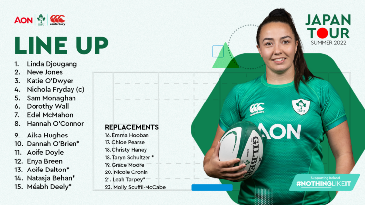 Irish Rugby | McWilliams Names Ireland Team To Face Japan In First Test