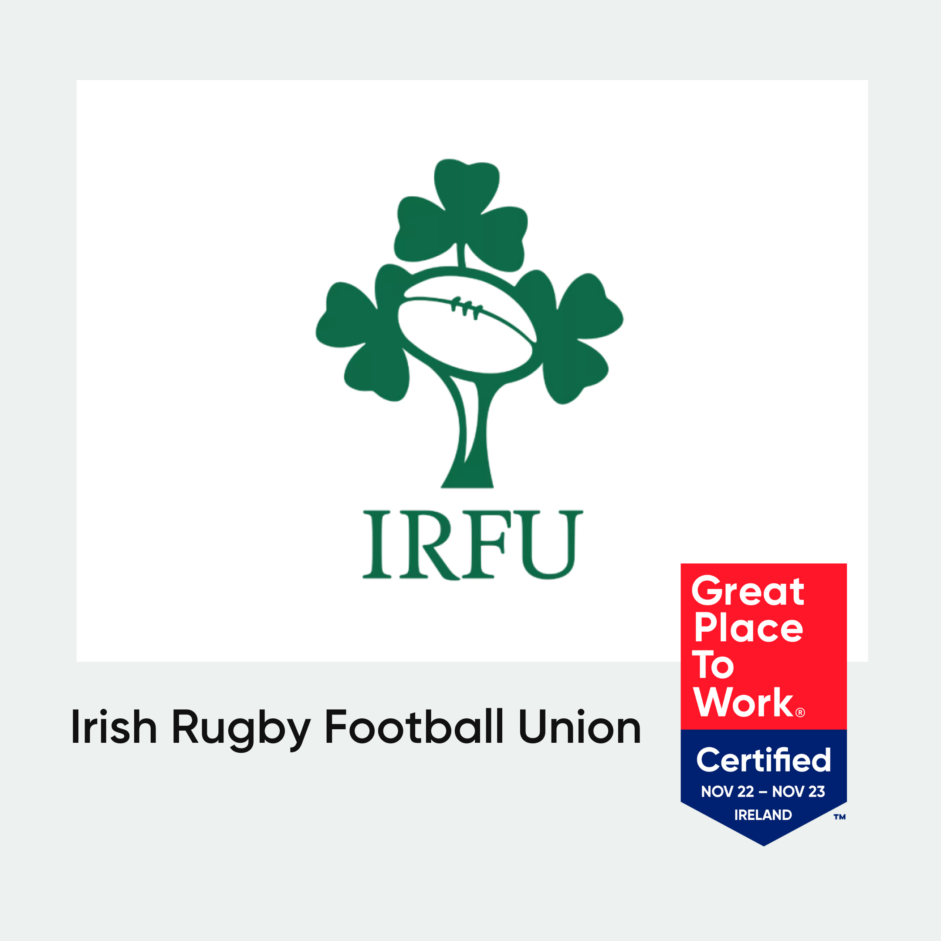 Irish Rugby | IRFU Recognised As ‘Great Place To Work’ For Fourth ...