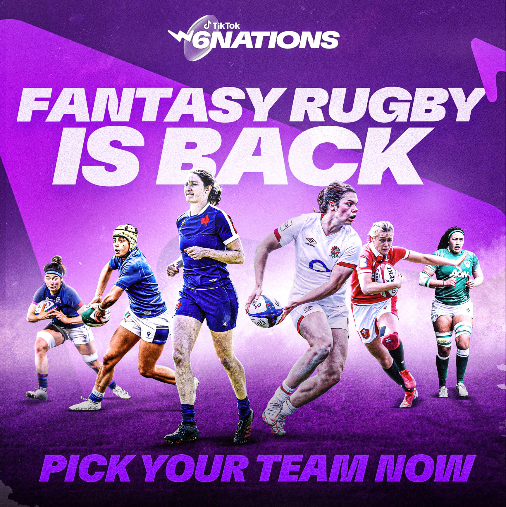 Irish Rugby | Join Our TikTok Women’s Six Nations Fantasy Rugby League