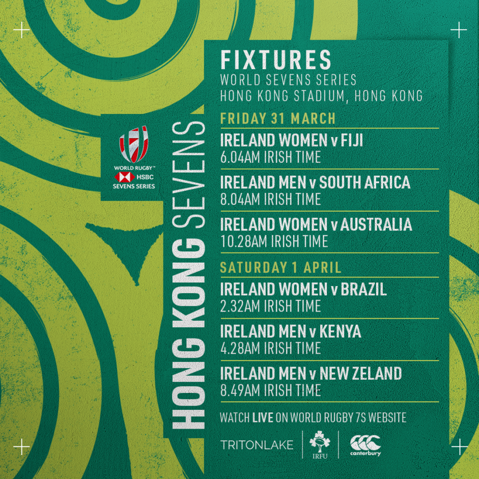 Irish Rugby | Ireland Sevens: Hong Kong Sevens Updates