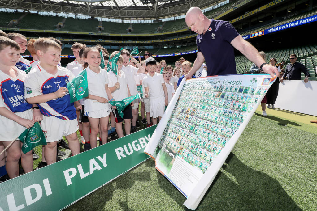 Irish Rugby | ALDI Reveals Winners Of €100,000 ALDI Play Rugby Sticker ...