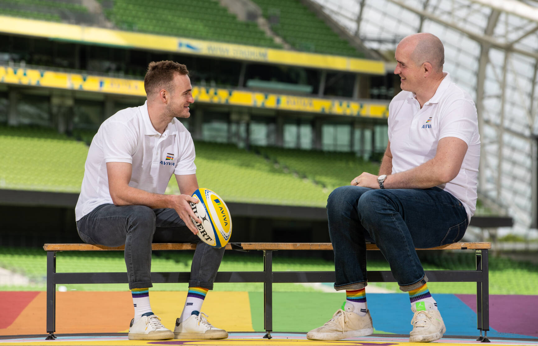 Irish Rugby | Aviva launches LGBTQ+ Pride Socks At ‘Allyship Alley’ In ...