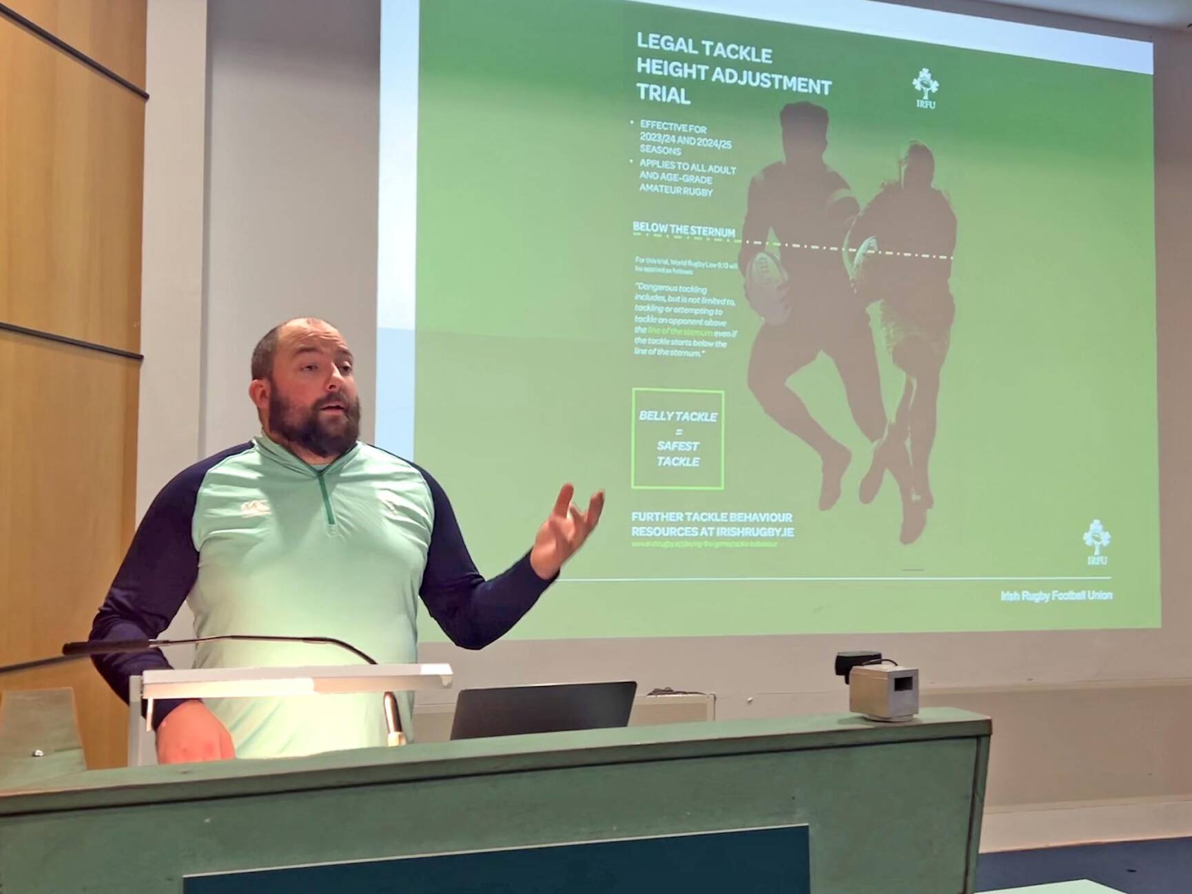 Irish Rugby | Tackle Trial – “It’s A Small Change And People Understand ...