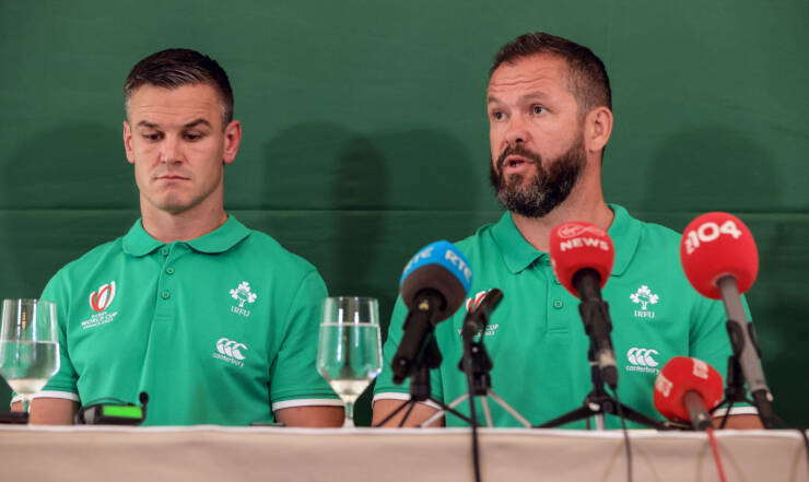 Irish Rugby | Rugby World Cup Squad Press Conference