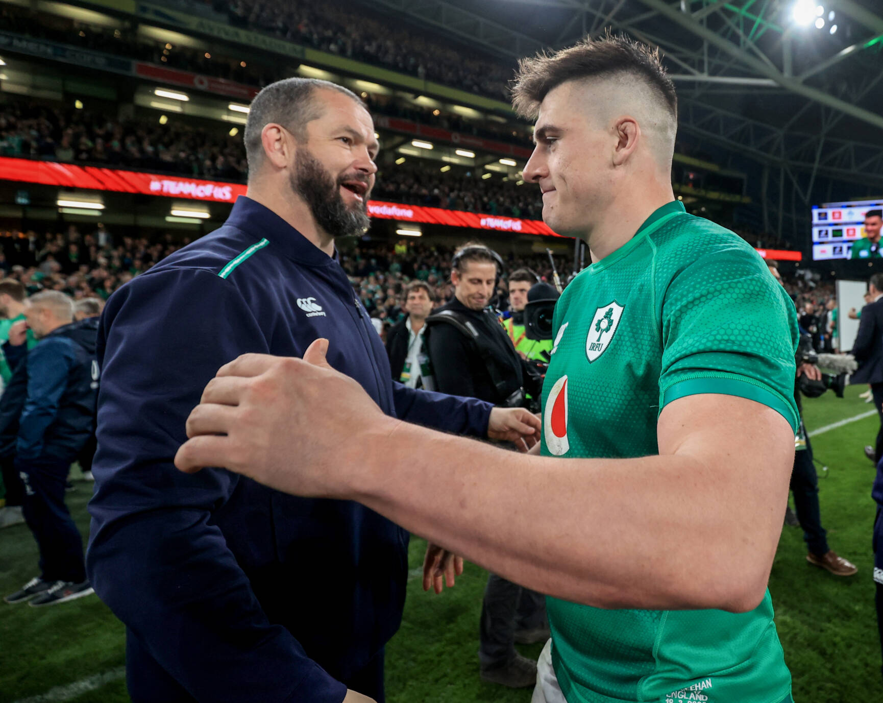 Irish Rugby | Farrell Named Coach Of The Year As Five Irish Players Make Dream Team