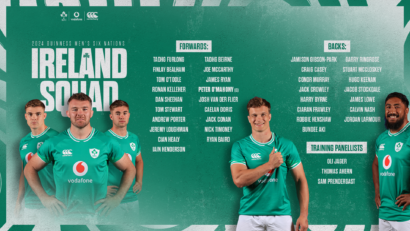 Irish Rugby | Farrell Selects 34-Player Squad For Guinness Men’s Six ...