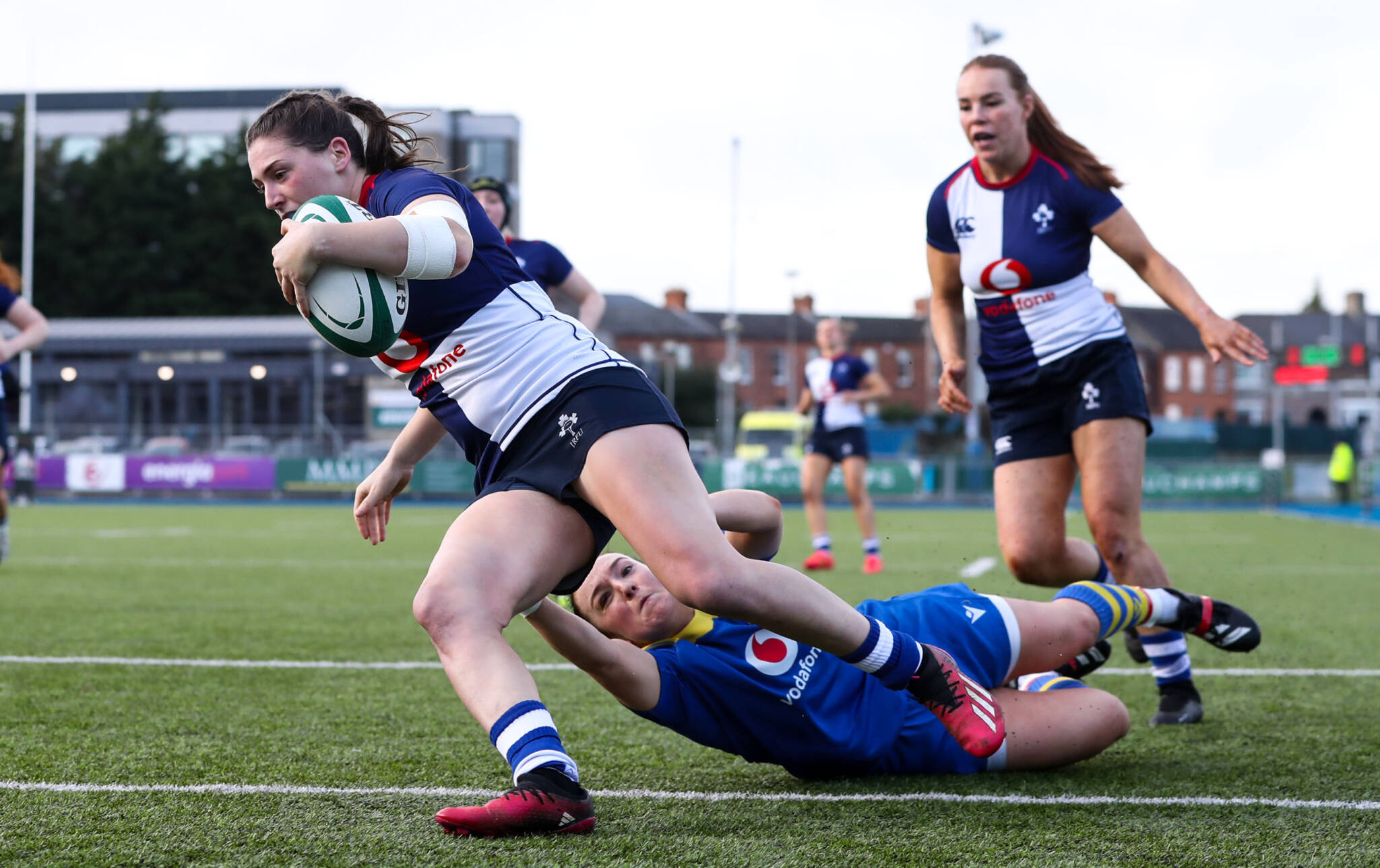 Irish Rugby | Corrigan Claims Hat-Trick As Wolfhounds Win 10-Try Thriller