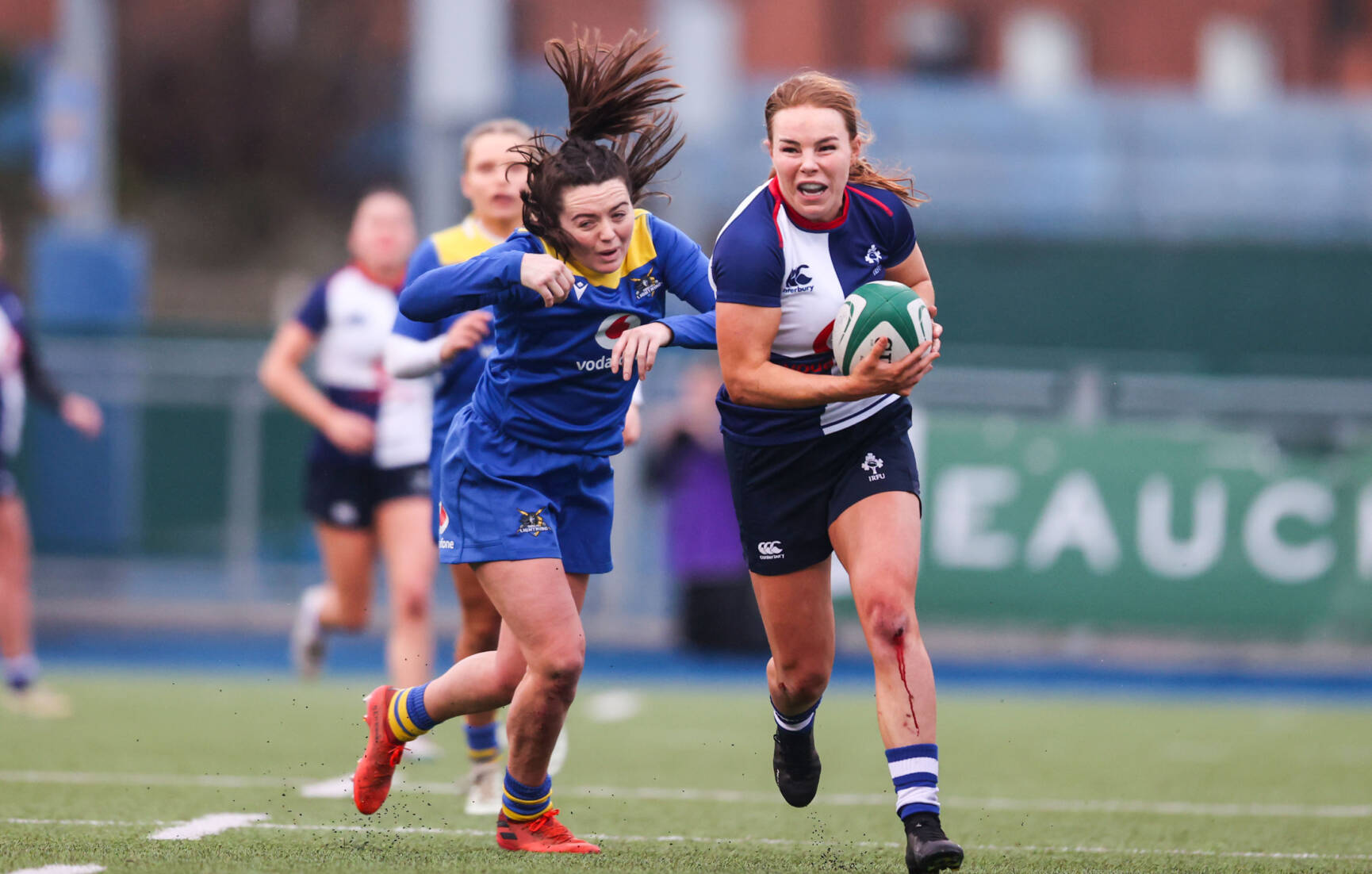 Irish Rugby | Corrigan Claims Hat-Trick As Wolfhounds Win 10-Try Thriller