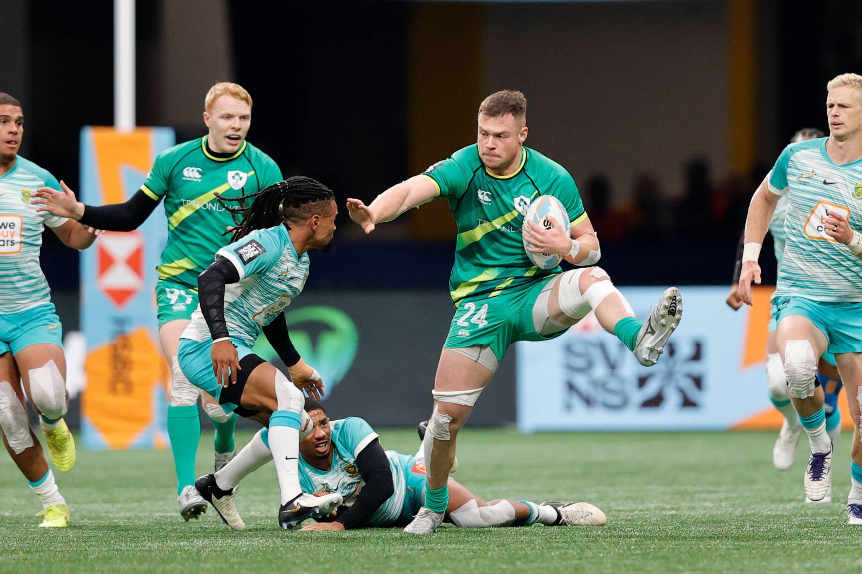 Irish Rugby | Ireland Men Beat Blitzboks To Reach Vancouver’s Last-Eight