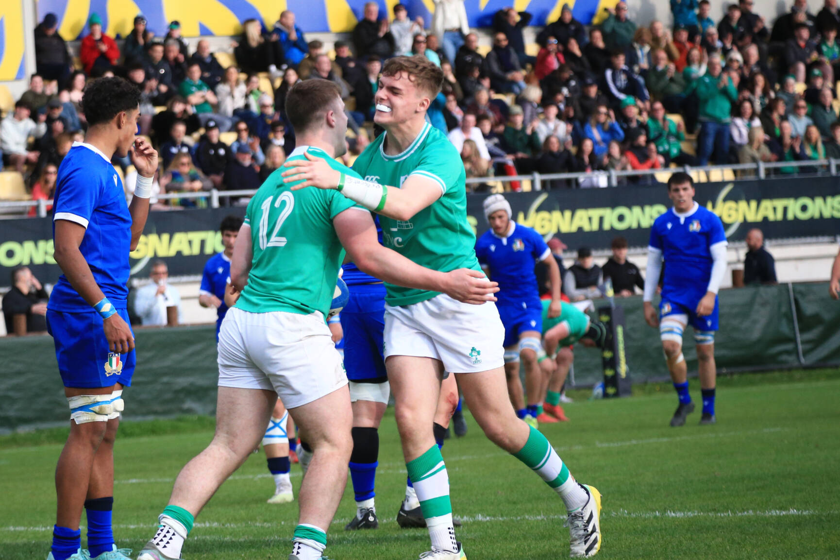 Irish Rugby | Ireland U-18 Schools Team Impress With Five-Try ...