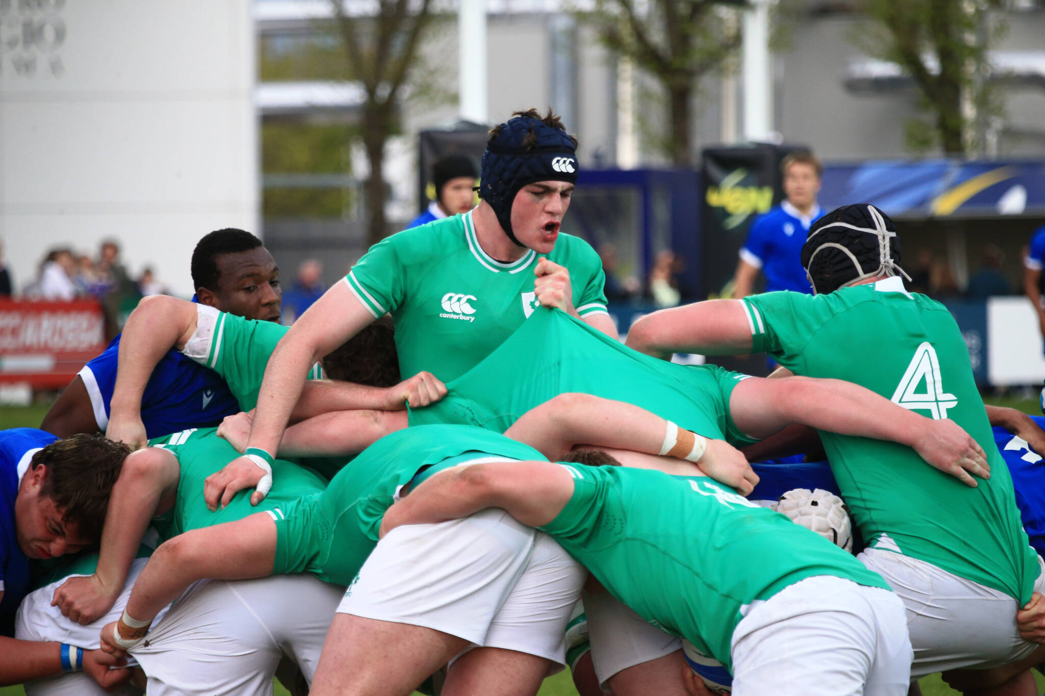 Irish Rugby | Ireland U-18 Schools Team Impress With Five-Try ...