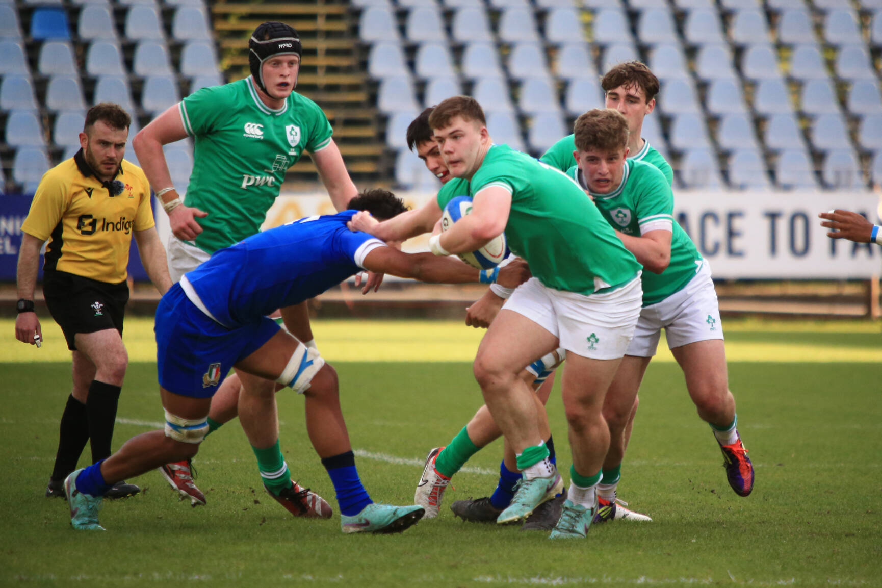 Irish Rugby | Ireland U-18 Schools Team Impress With Five-Try ...