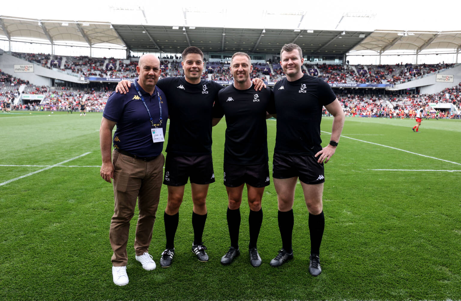 Irish Rugby | International Firsts For IRFU Referees Busby And Cross