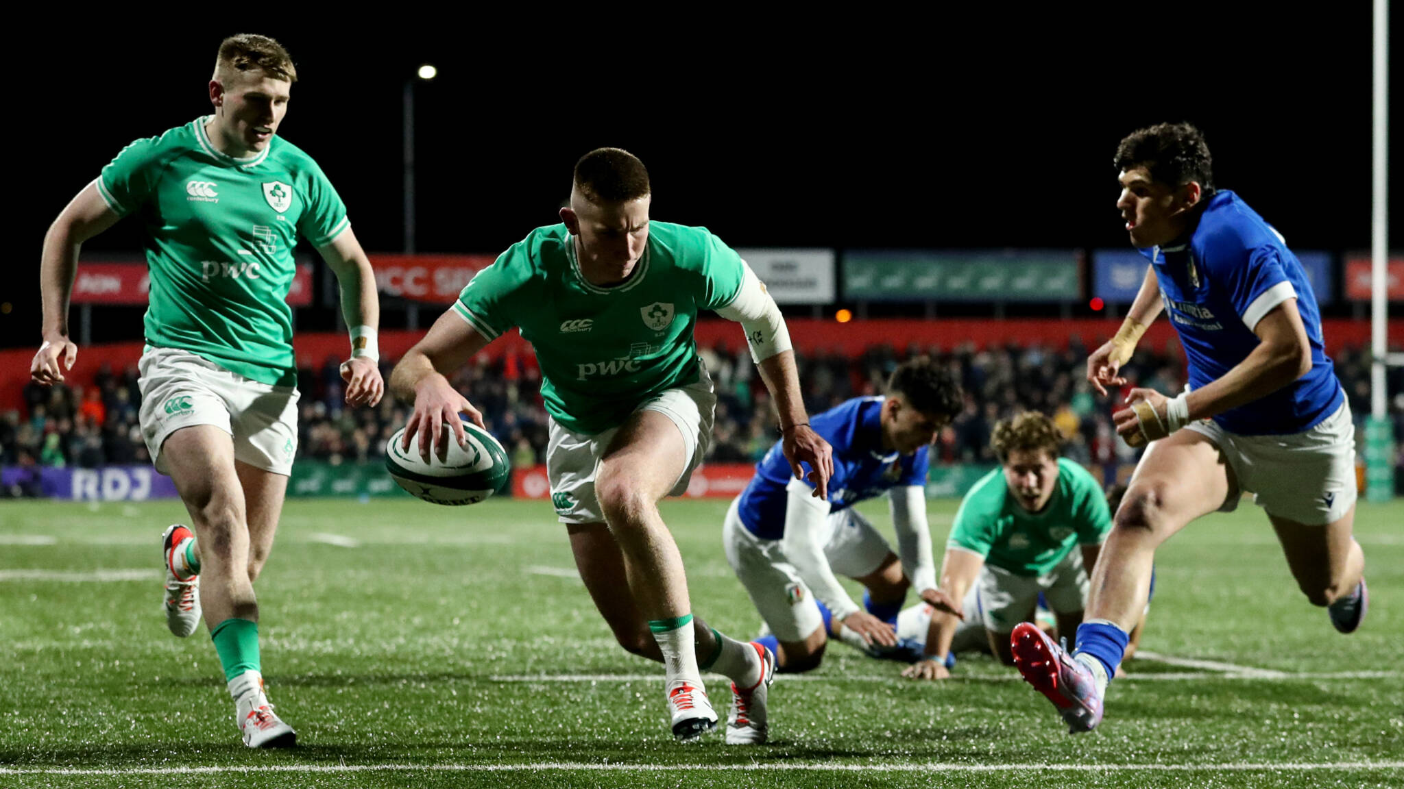 Irish Rugby | Ireland U-20s Rack Up Half Century Of Points Against Italy