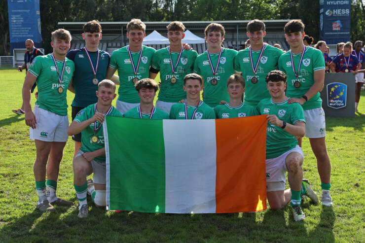 Irish Rugby | Ireland U-18 Men Pick Up Bronze At Rugby Europe Sevens ...