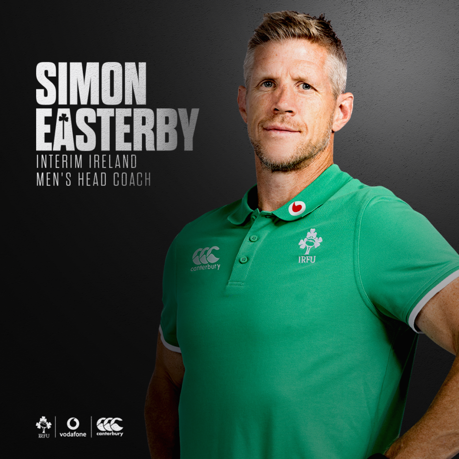 Irish Rugby | Easterby To Become Ireland Men’s Interim Head Coach