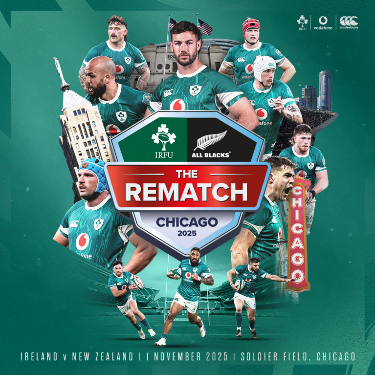 Irish Rugby | Ireland And New Zealand Return To Chicago This November