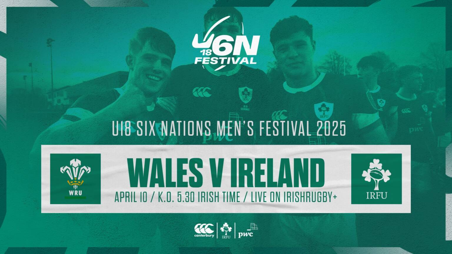 Irish Rugby | Ireland Squad Named For Six Nations U18 Men’s Festival
