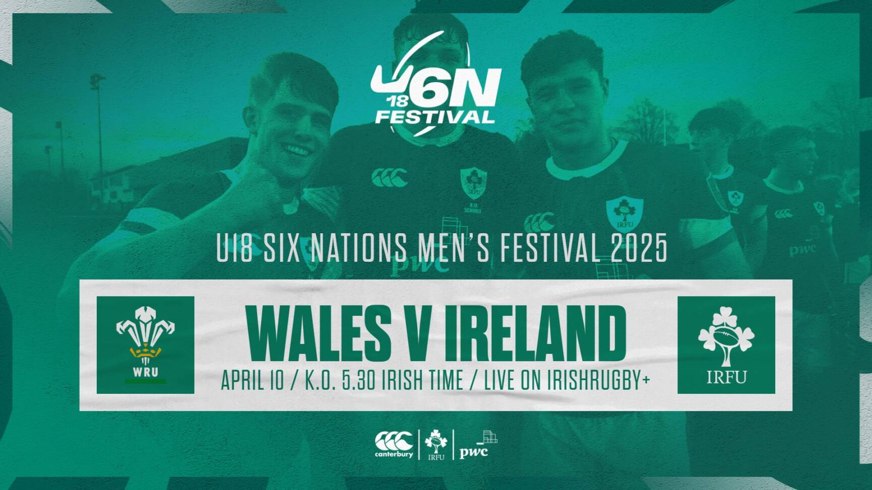 Irish Rugby | Ireland Squad Named For Six Nations U18 Men’s Festival