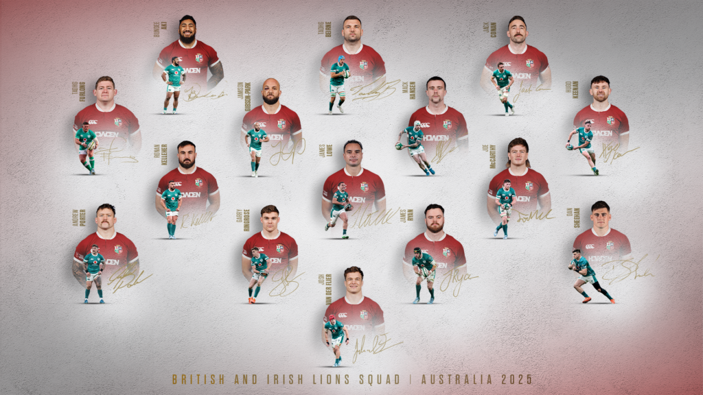 Irish Rugby | British & Irish Lions Squad Announced In London