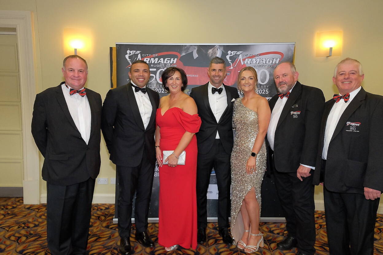 Irish Rugby | City of Armagh RFC Gala Ball Marks 150th Anniversary