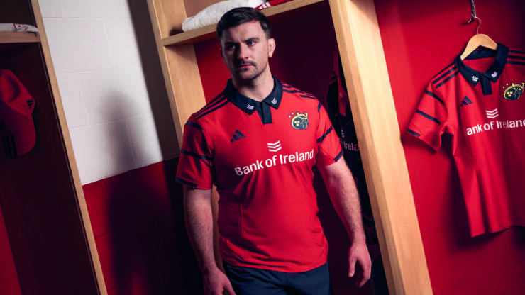 Irish Rugby | Munster Extend Adidas Partnership As New Home Kit Is Revealed
