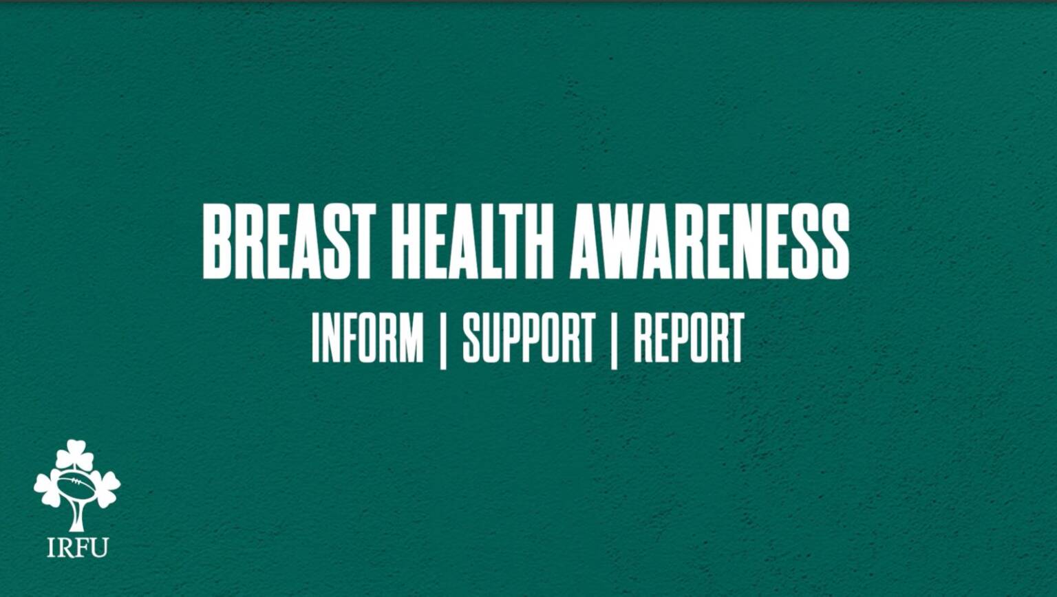 Irish Rugby | Breast Health Awareness in Rugby