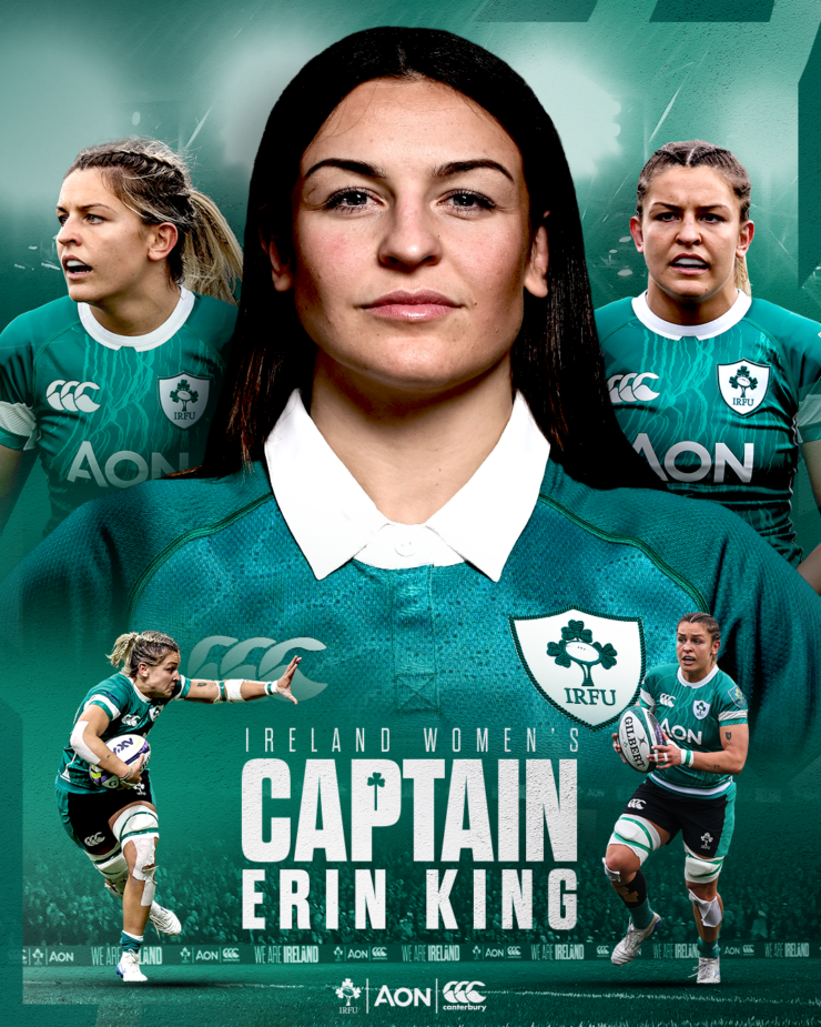 Irish Rugby | King Appointed Ireland Captain For 2026 Guinness Women’s ...