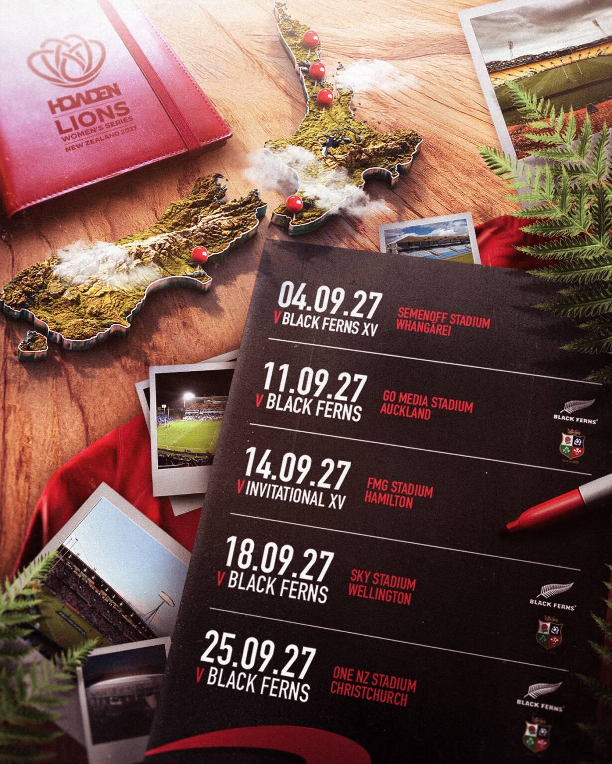 Irish Rugby | Fixtures Announced For First Ever British & Irish Lions ...