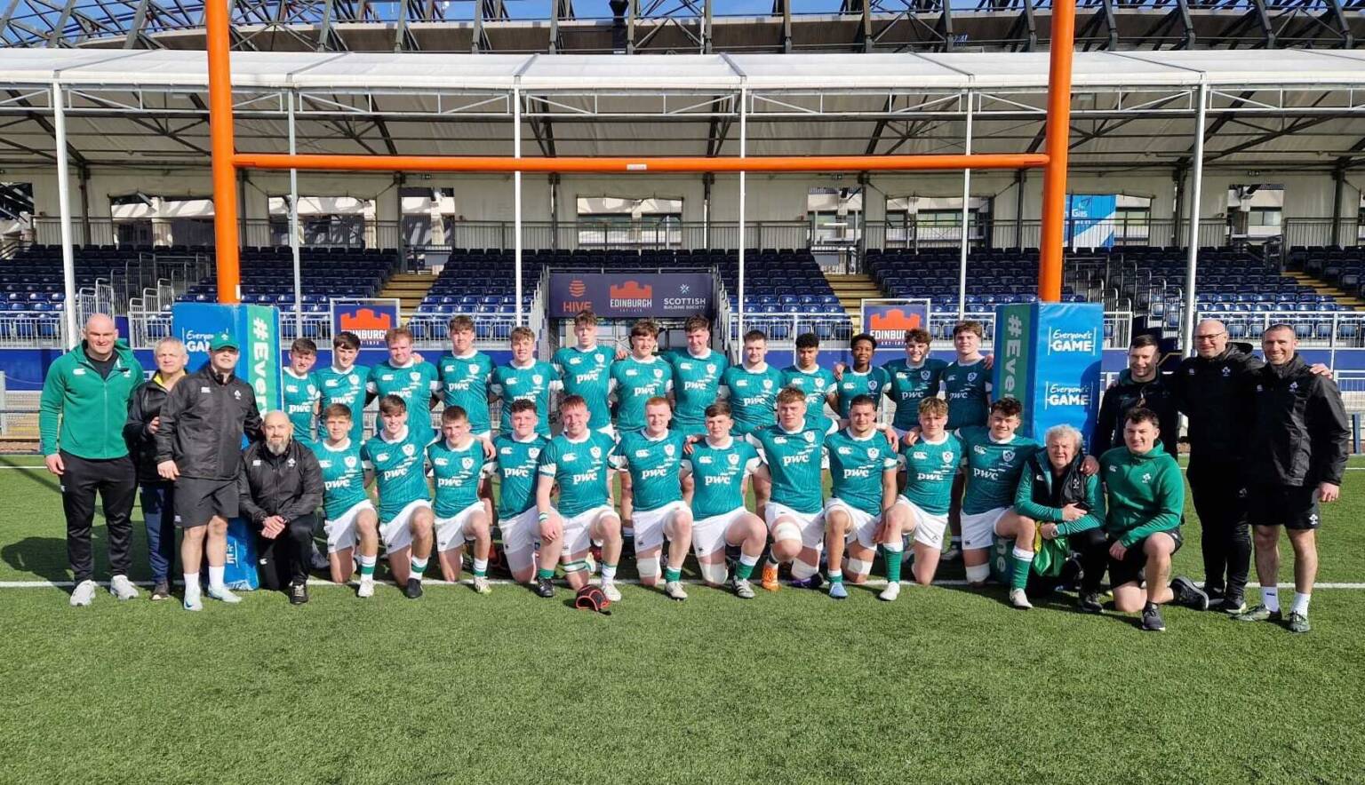 Irish Rugby | Late Worth Kick Sees Ireland U-18 Clubs & Schools Team ...